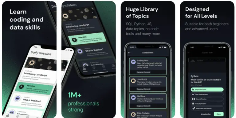 10 Data Science Apps For Beginners to Learn Faster (2023)