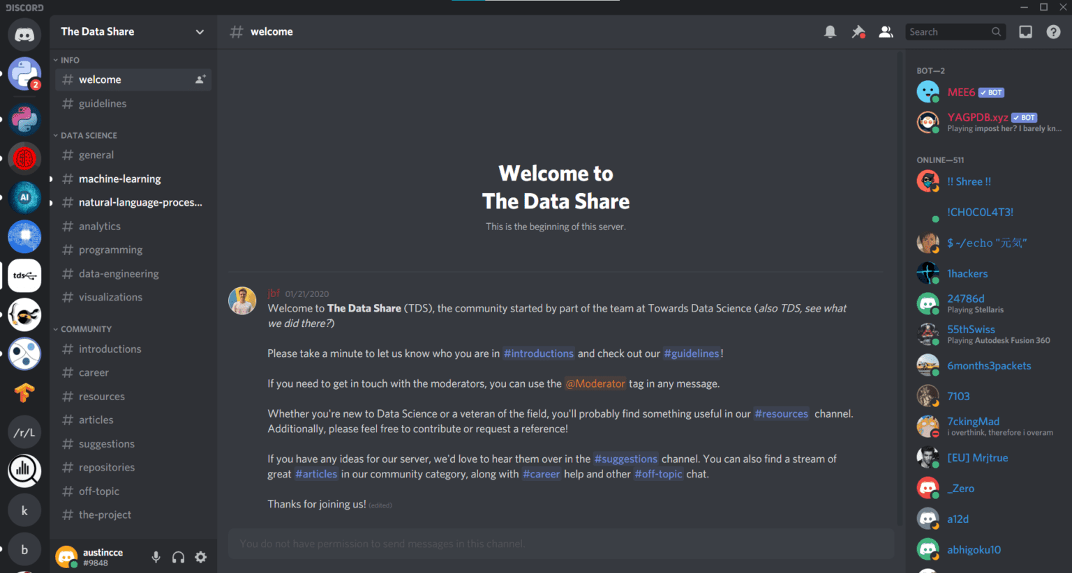 Data Science Discord Servers: Top 10 MUST-Join Servers!