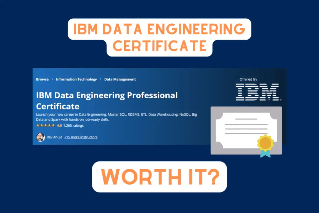 IBM Data Engineering Certificate: Worth It? (Read THIS First!) – Any ...