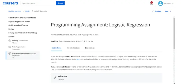 Coursera Stanford Machine Learning: Worth? (Read This First!)