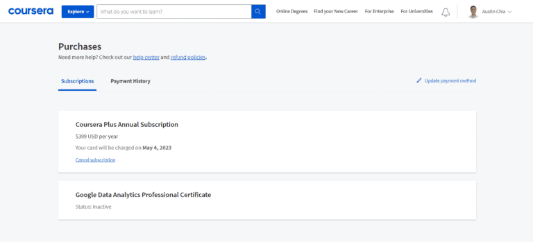 Coursera Python for Everybody Course Review (2023)