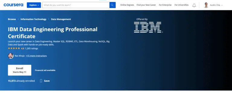 IBM Data Engineering Professional Certificate: Reviewed! (2023)
